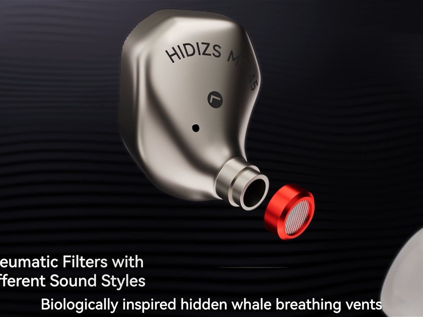 Hidizs MP145高保真入耳式平板喇叭单元耳机