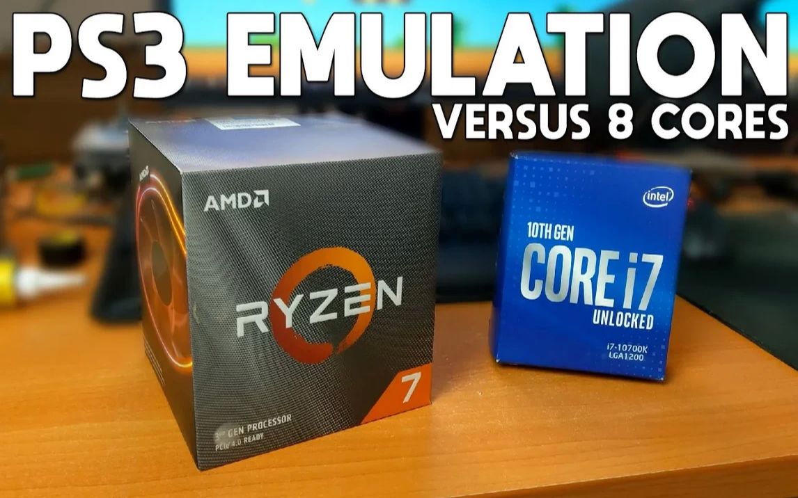 PS3模拟器 | RPCS3 8核CPU游戏性能实测! - AMD 3700X vs Intel ...