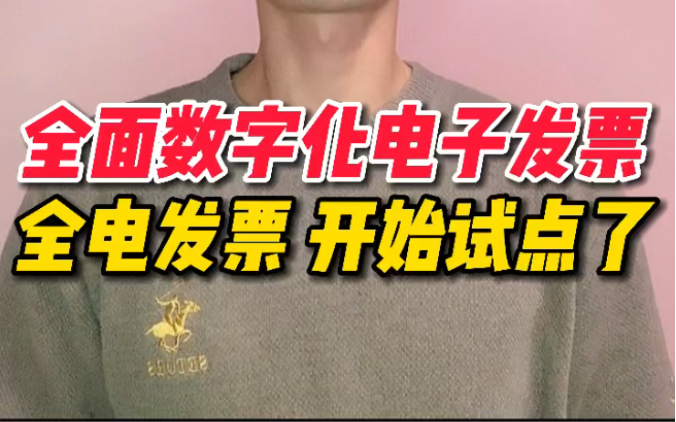 全电发票,全面数字化电子发票,它来了!真•全电