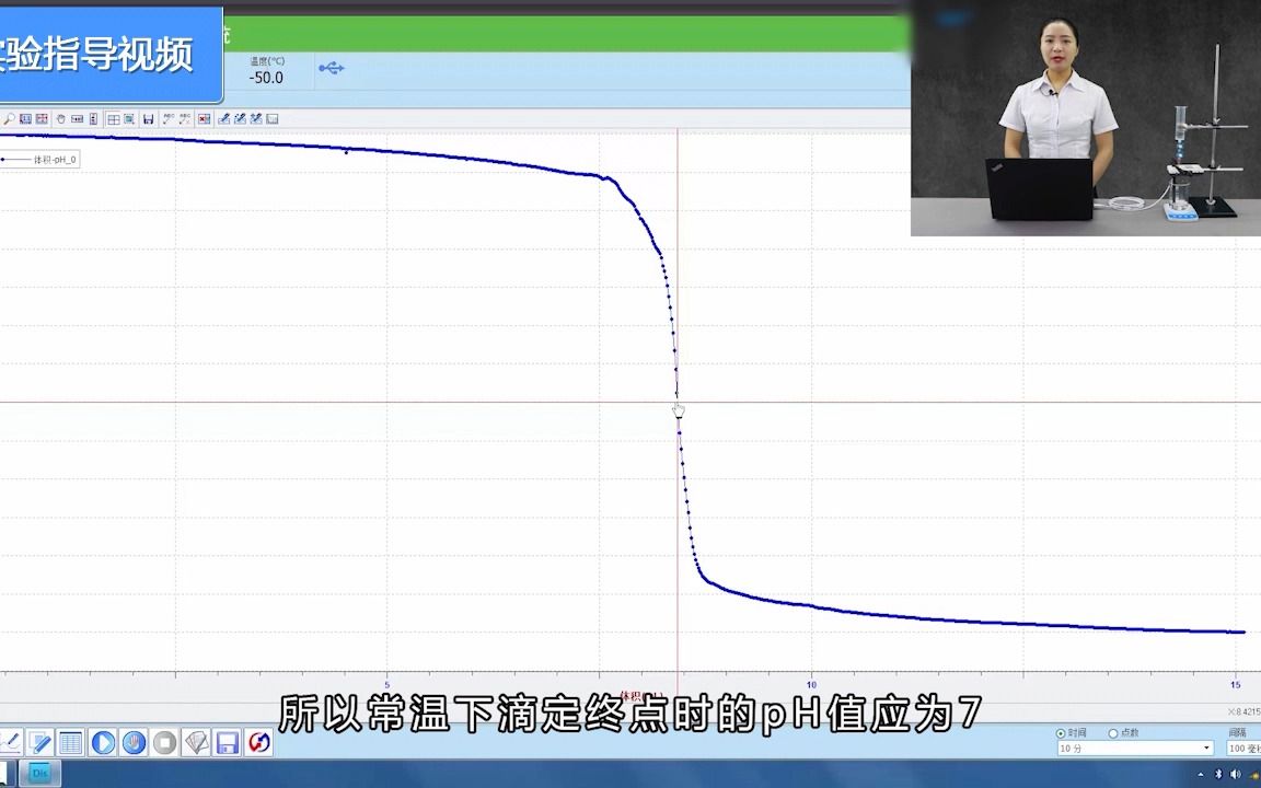 【化学】测定酸碱滴定曲线