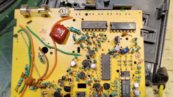 sanwa自动挡指针万用表修复