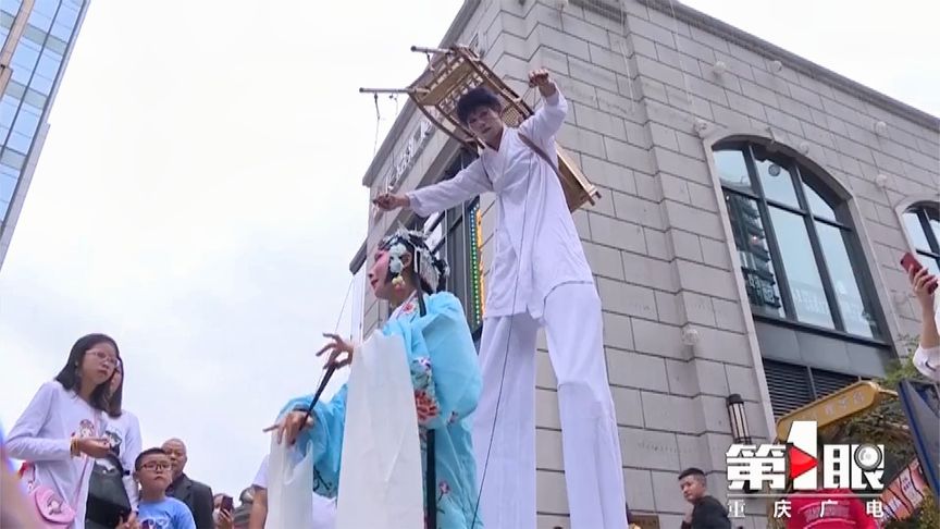 来弹子石老街逛一逛 感受传统戏剧与现代艺术的碰撞