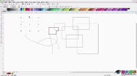 coreldraw教程 智能填充、填充开放曲线、颜色和属性滴管工具 眼大易学