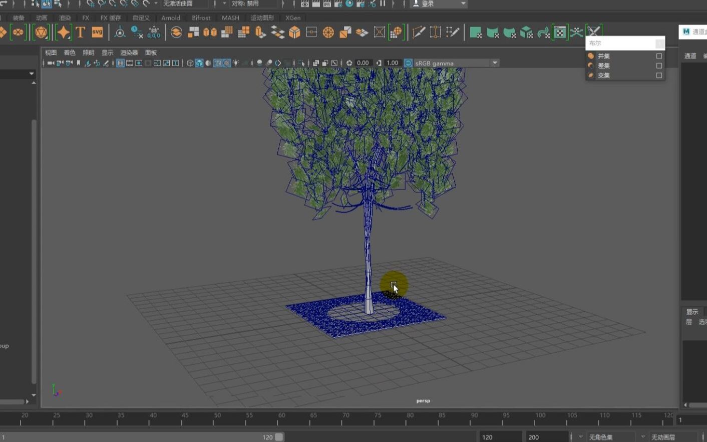 MAYa建模の地砖制作