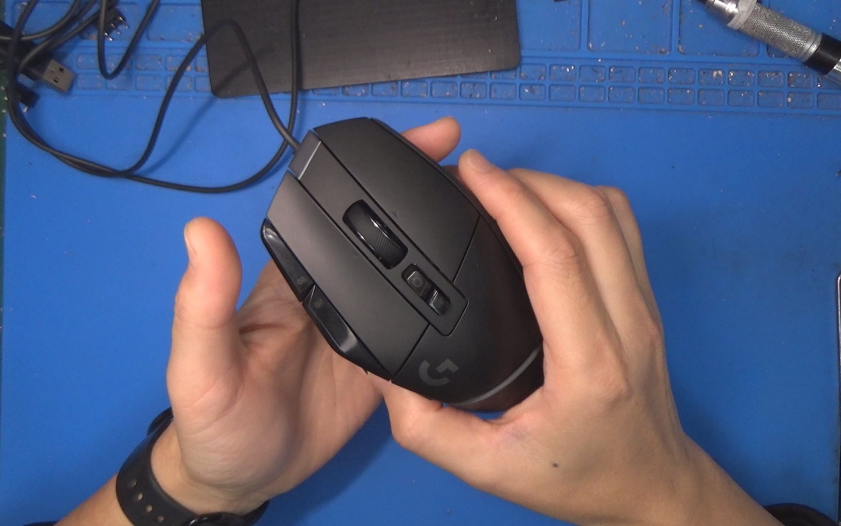 【帝亿电竞】罗技G502X有线版鼠标拆解视频