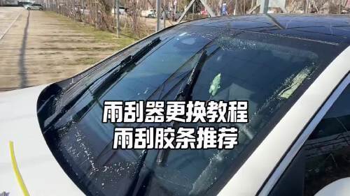 ...没体验过这么丝滑的雨刮器了,胶条老化弹跳挂不干净的可以直接换了