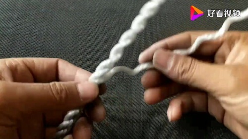 钢丝绳套的一种简单插接方法