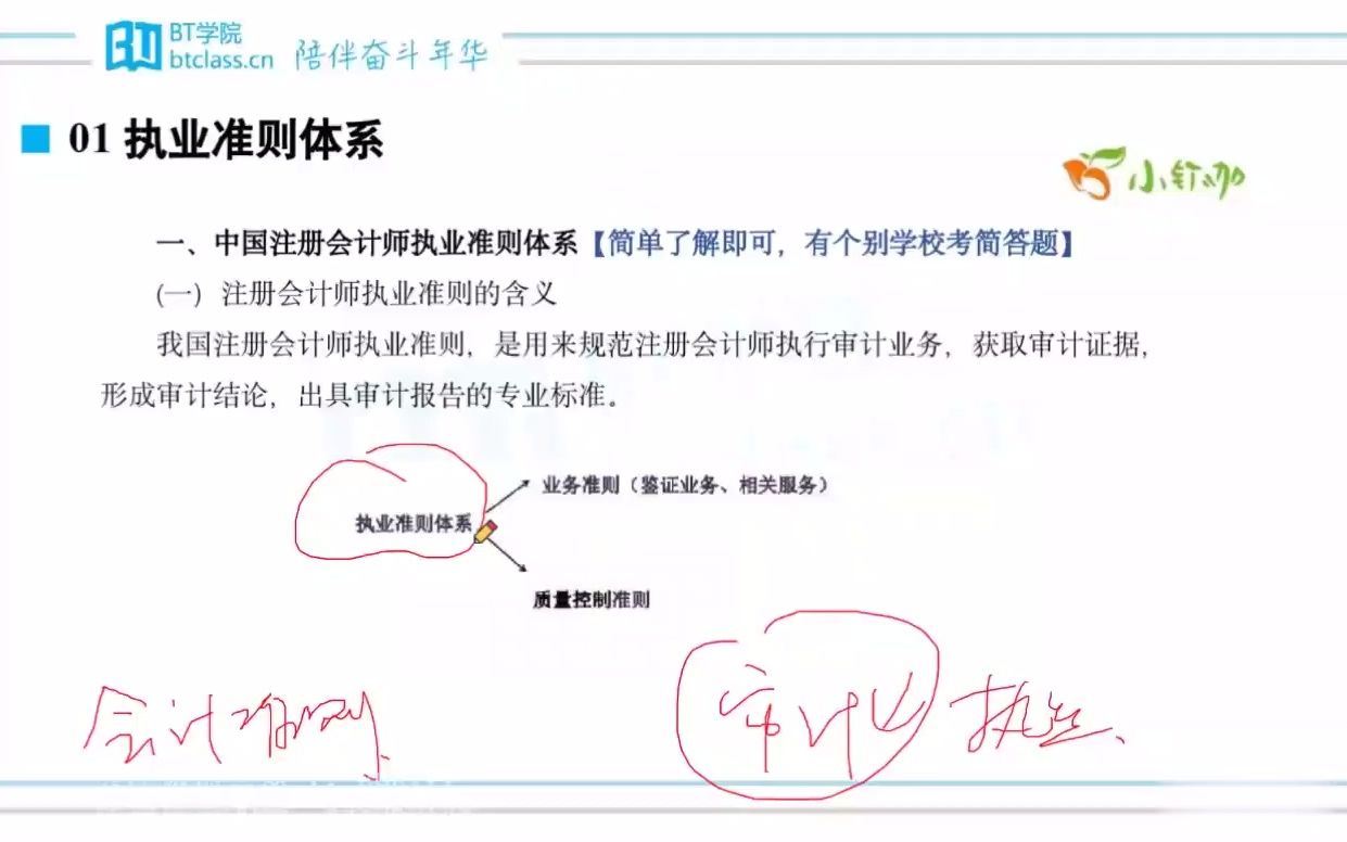 2022年管综考研复试小钉咖寒假班(课件+讲义)课时3: 审计学