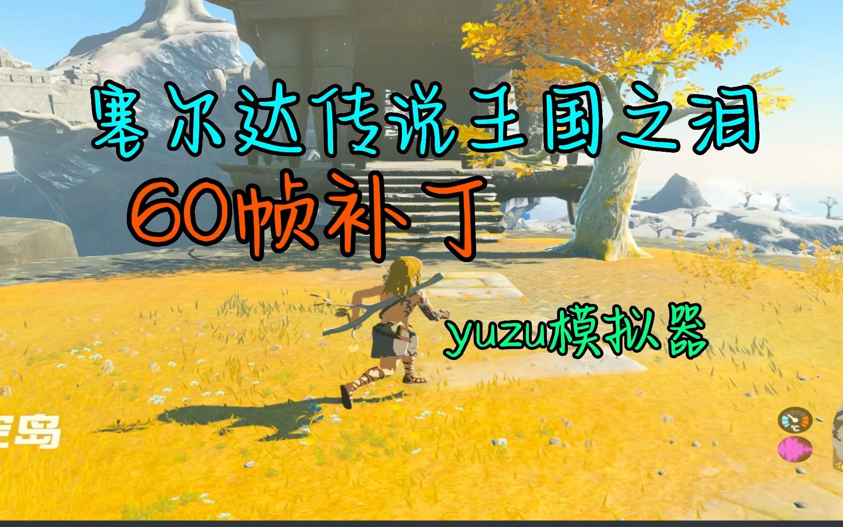 塞尔达传说王国之泪,60帧补丁,yuzu模拟器