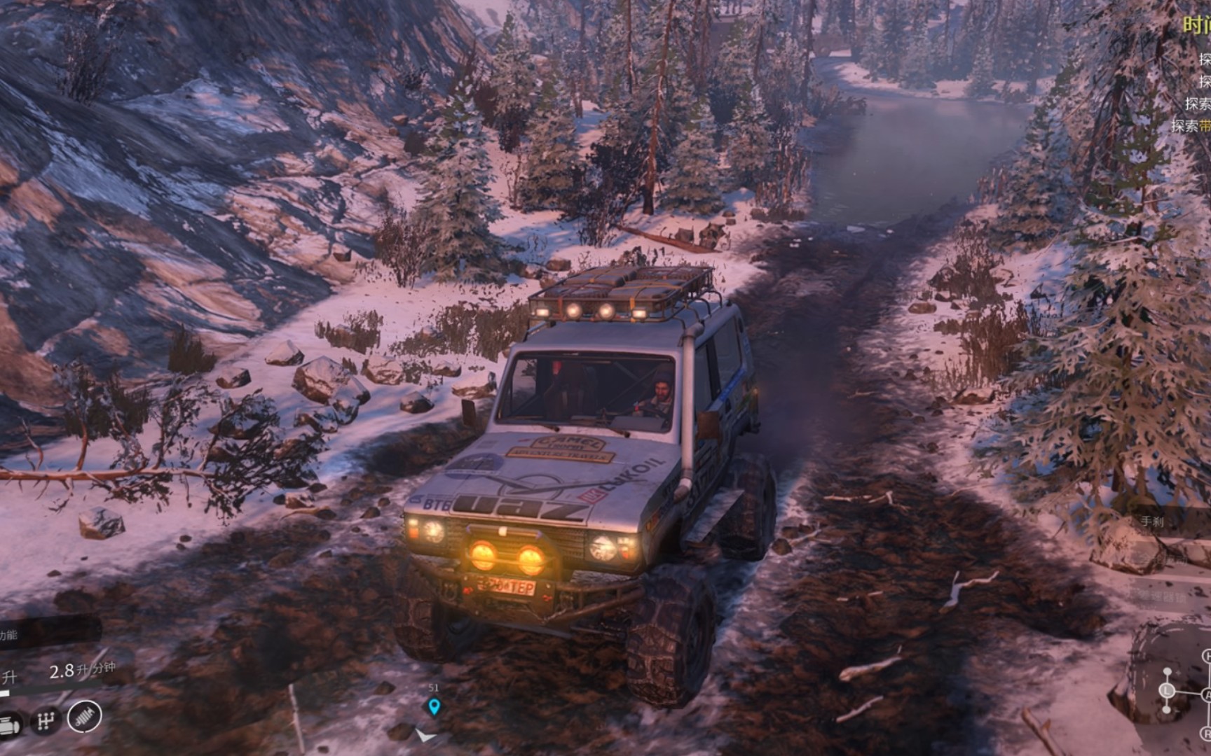 PS4雪地奔驰 LC71