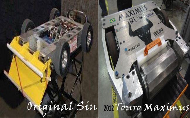 【格斗机器人赛事合集】Original Sin vs. Touro Maximus [全五场][多...