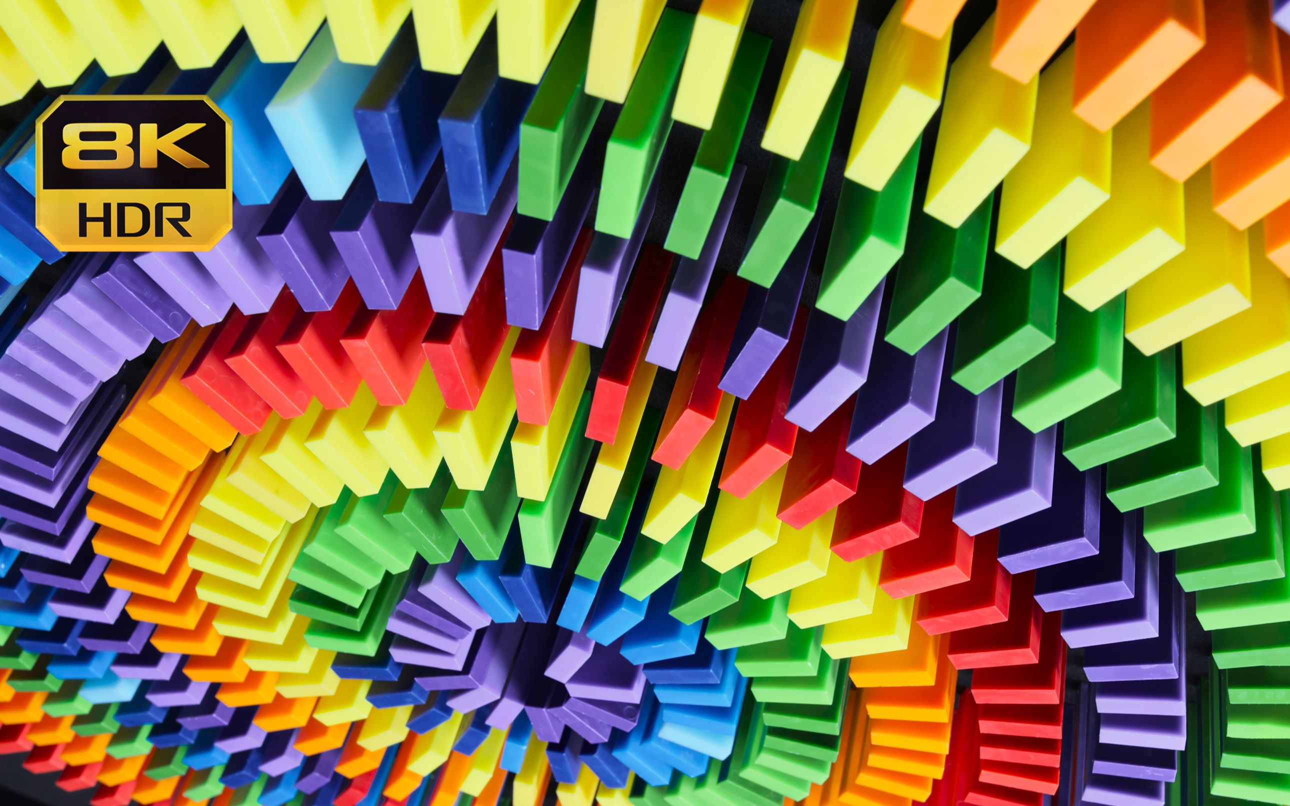 【8K HDR】极致画质测试你的屏幕!大屏 手机 MiniLED OLED 显示...