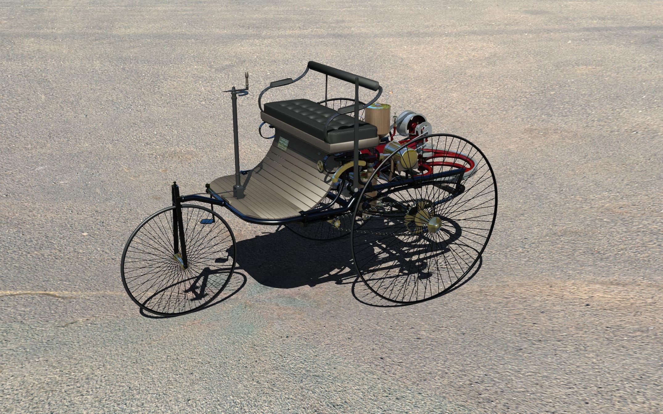 【AC神力科莎】第一辆内燃机汽车Benz Motorwagen||纽北#0009