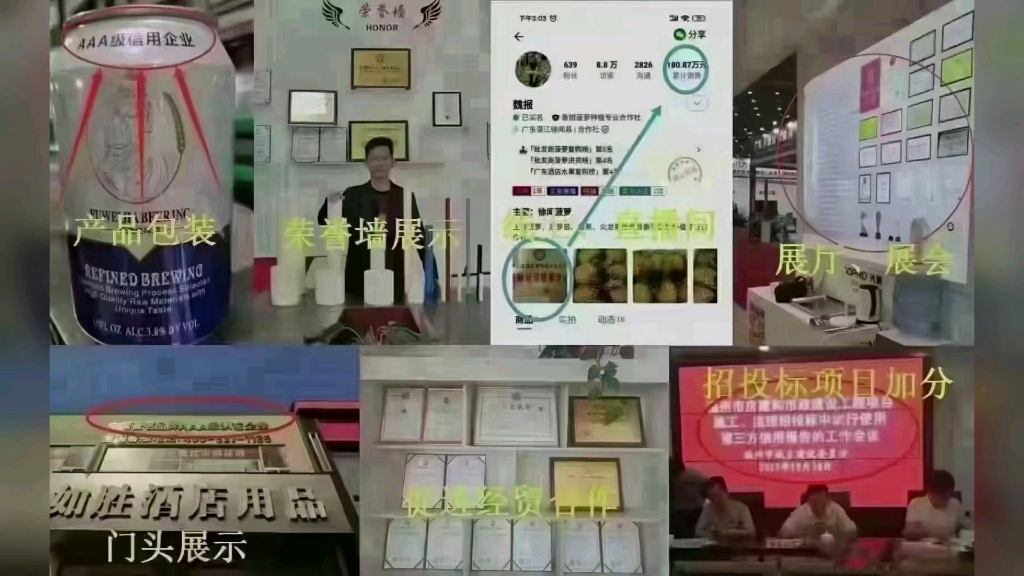 企业信用评级AAA