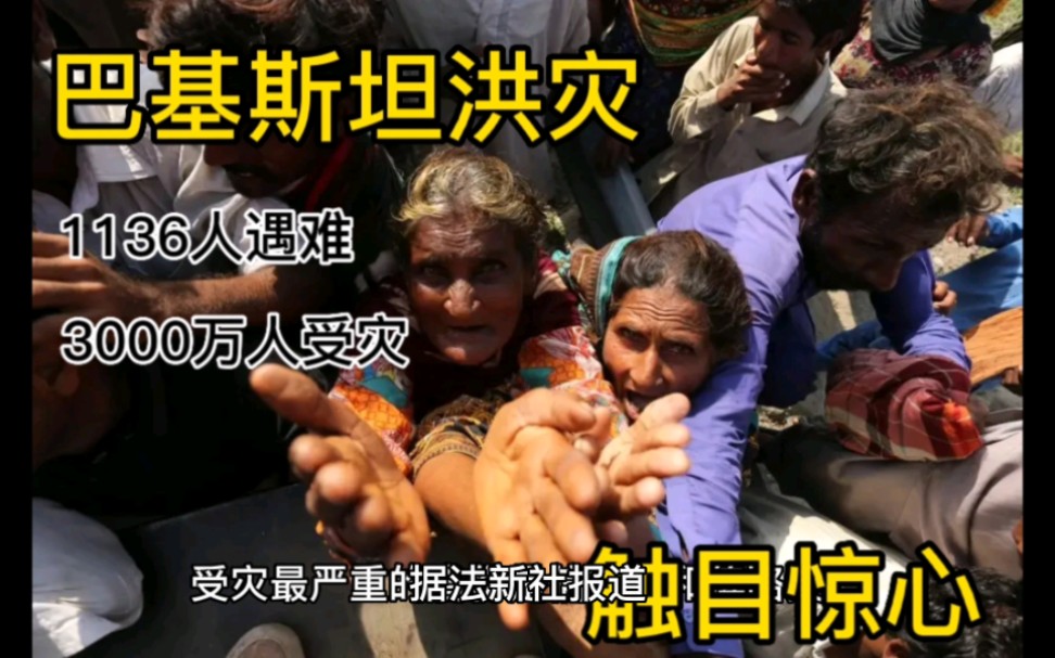 巴基斯坦洪灾致3300万受灾,逾千人死亡,造成100亿美元损失