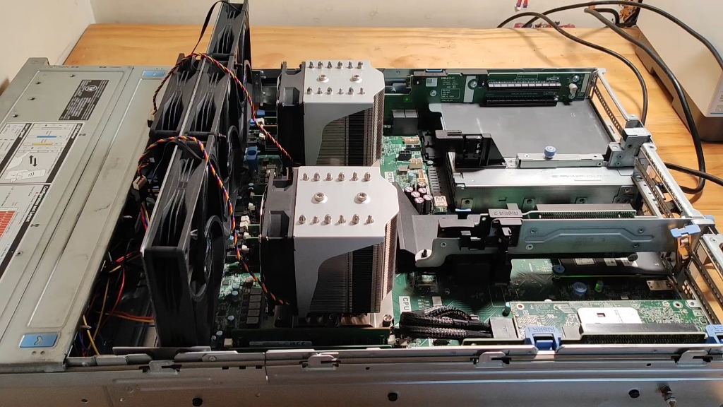 机架式服务器R740家用之七(静音改造内部结构及图纸分享)