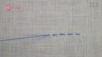 平针绣Running stitch针法视频教程——手工库刺绣视频教程系列