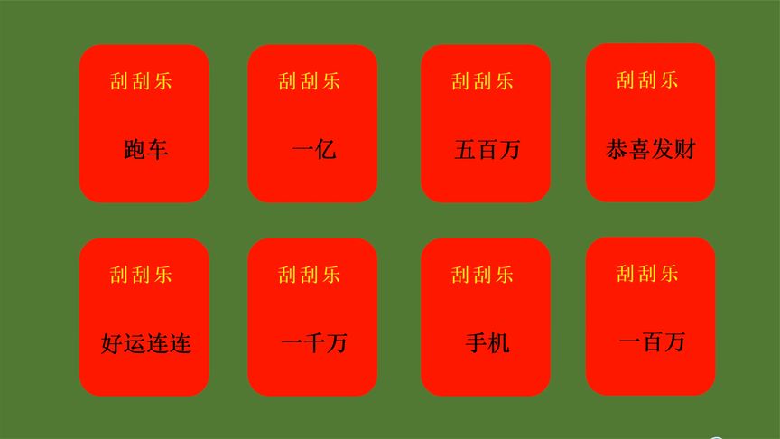 0基础学计算机,PPT快速学会制作刮刮乐