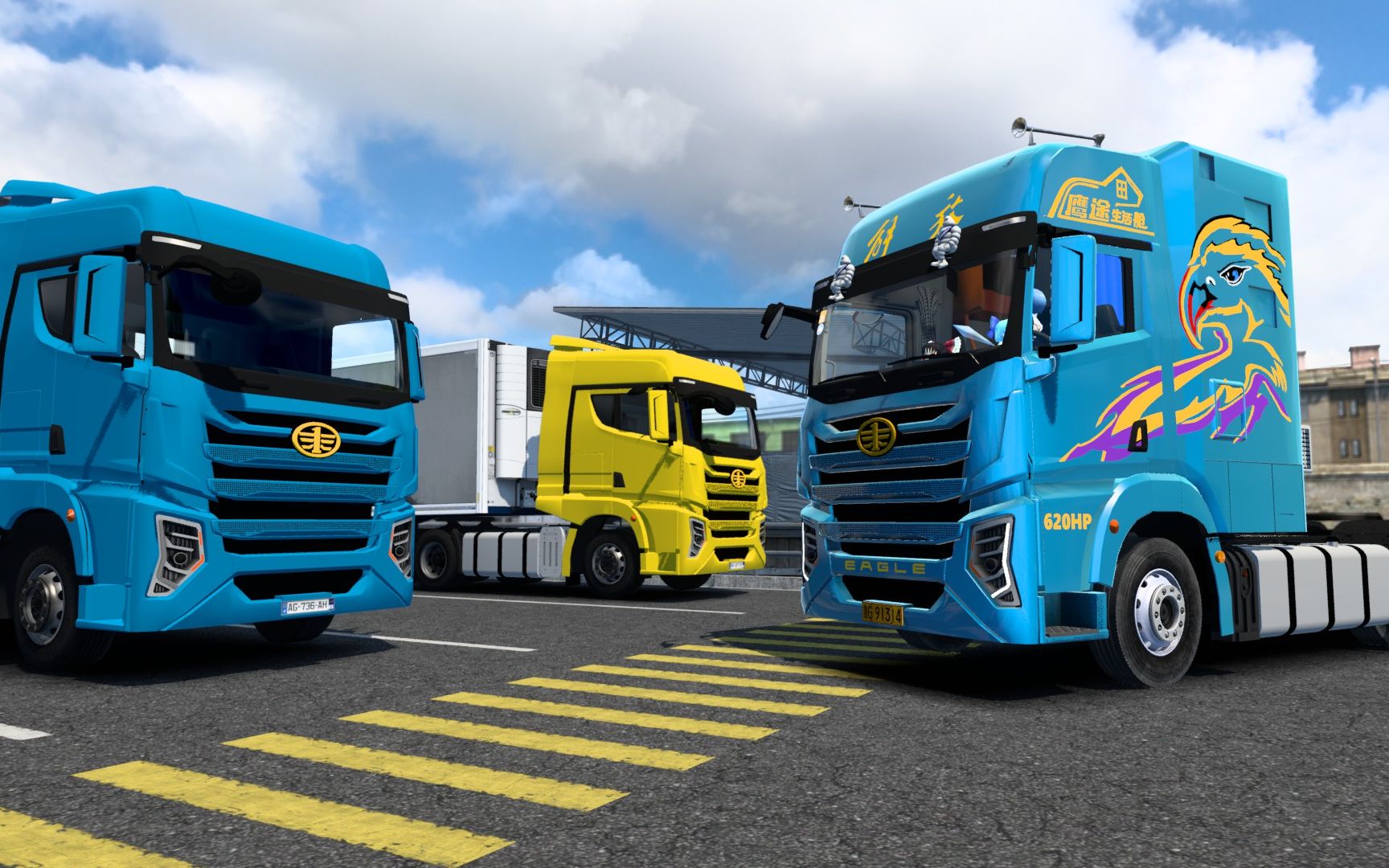 欧卡2:解放鹰途新增360度全景,以及一些其他的改进