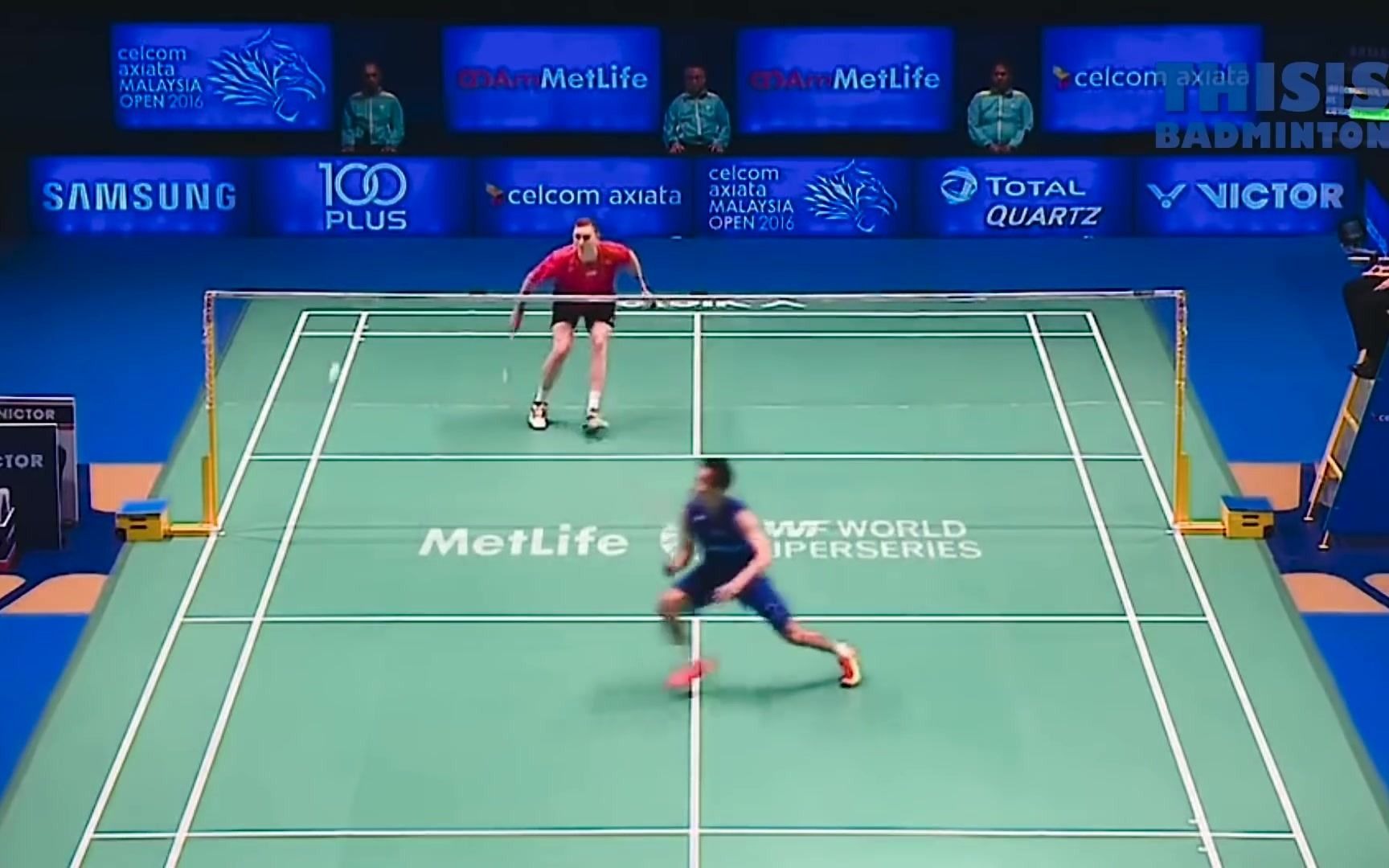 Top 10 Rallies - 李宗伟 Vs安塞龙