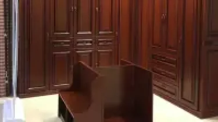 CAD家具绘图实例之衣柜门绘制