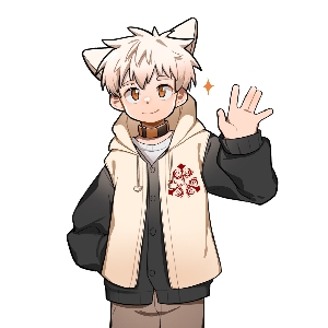 魔犬_純白色的哈士奇 