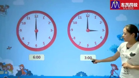 小学视频教学人教版一年级数学上册第14、认识钟表免费下载