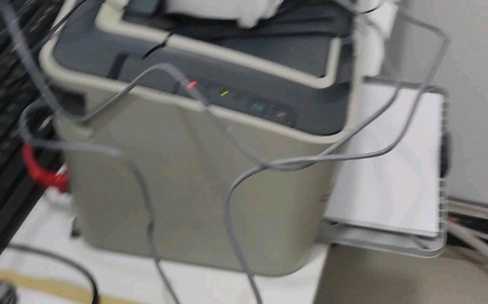 惠普1505n打印机网口故障