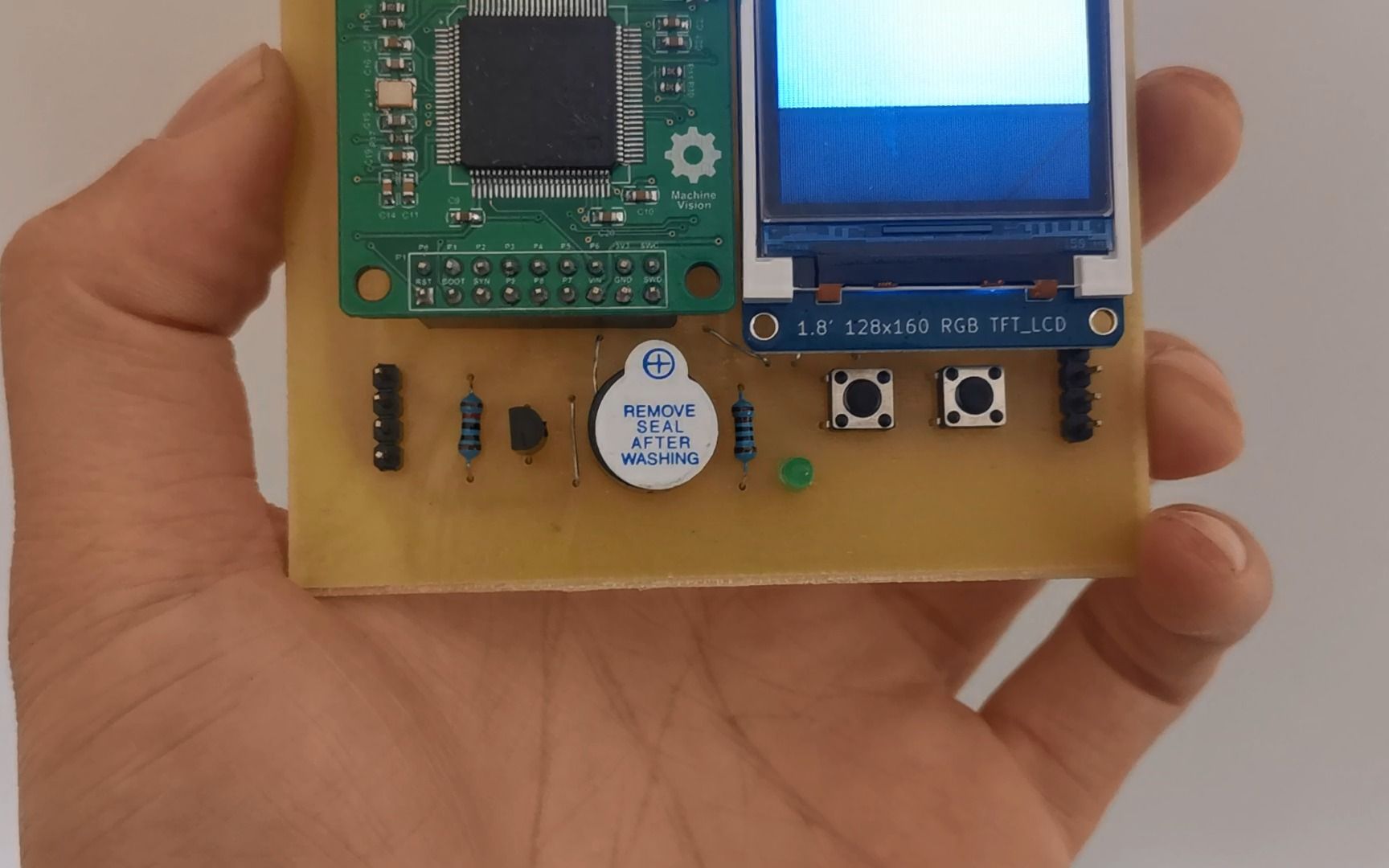 087---基于STM32单片机物体尺寸测量(OpenMv)设计