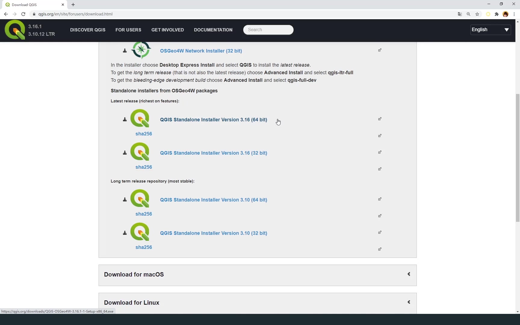 01 -QGIS基础-下载、安装、打开和浏览数据