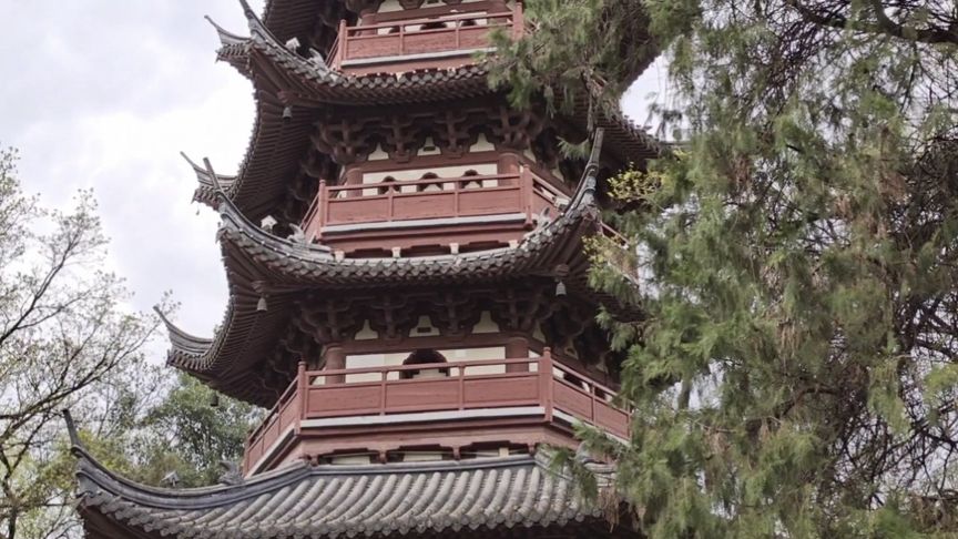 绍兴塔山公园,第一次爬上古塔才知道里面的结构