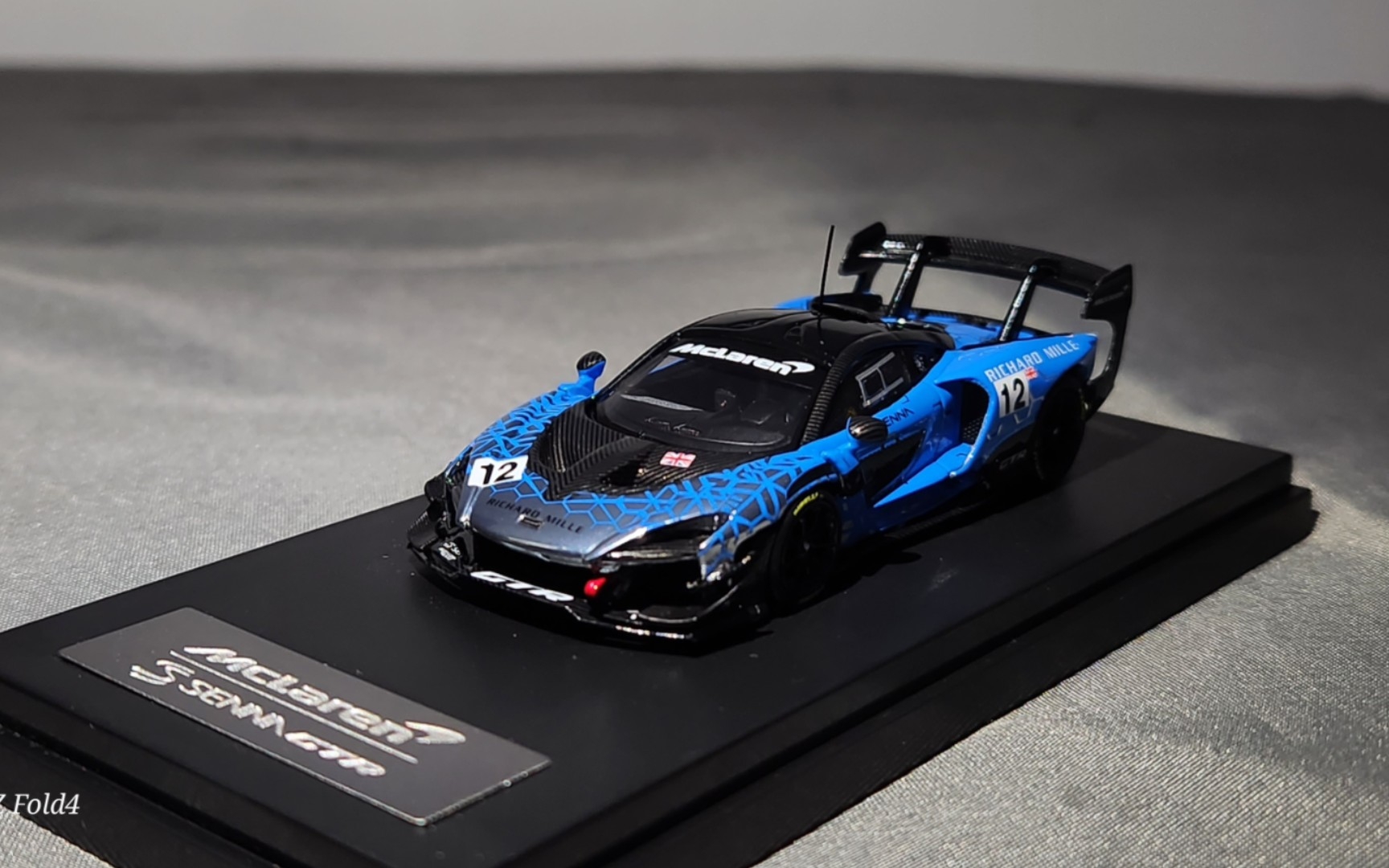 LCD 迈凯伦塞纳GTR McLaren Senna GTR 电镀合金车模 开箱
