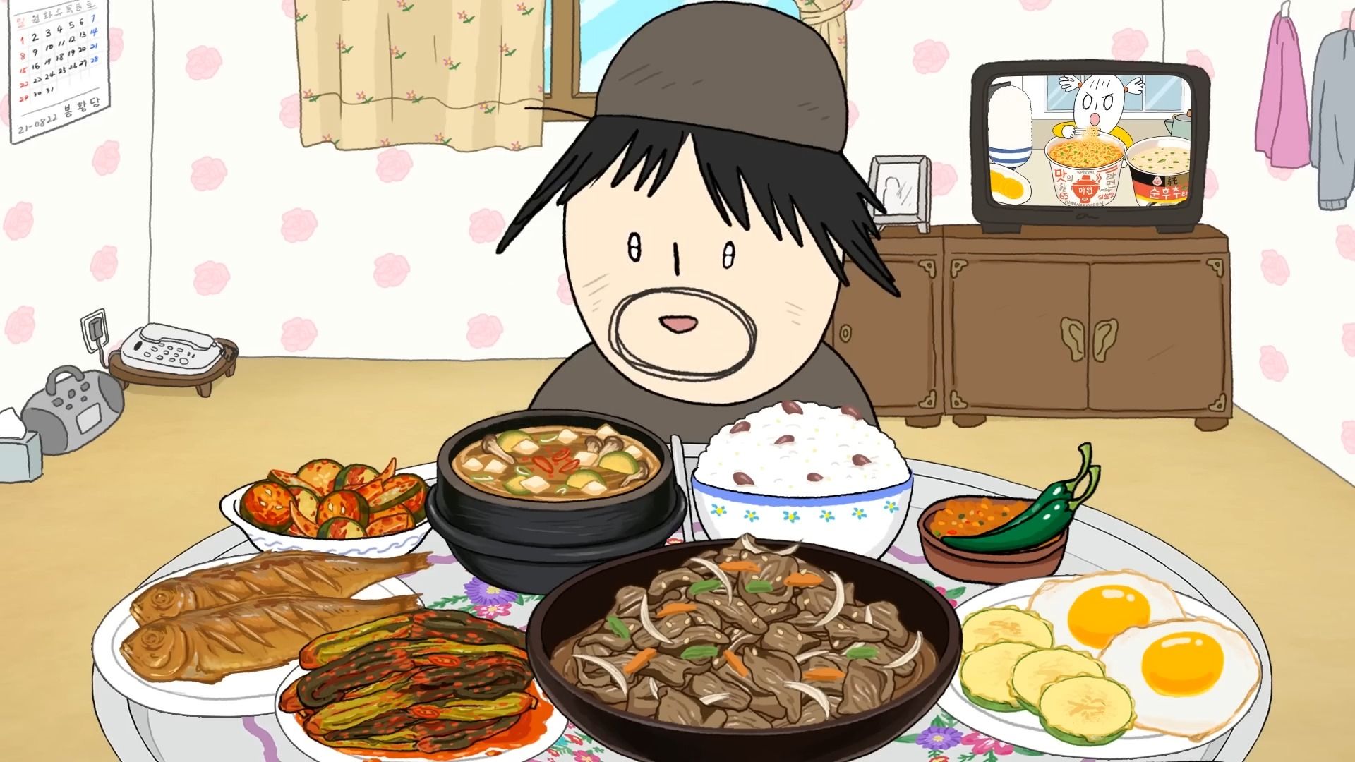 【Foomuk吃播动画】奶奶的自制食物吃播动画吃播_-自制食物吃播...