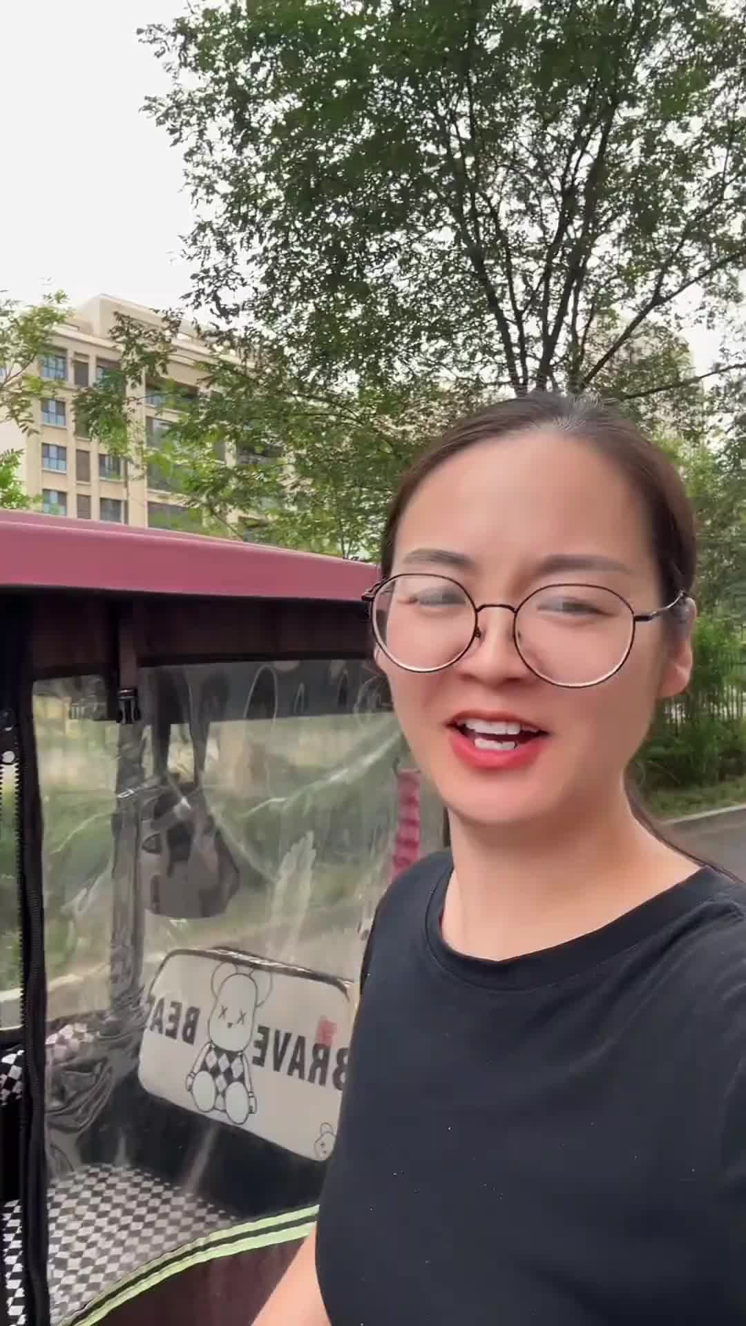 电动三轮车雨帘车棚拉链雨棚遮阳棚专用大拉链内外双拉链合金拉头#...