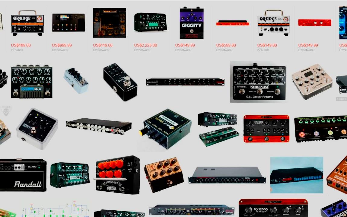 (前级科普)电吉他音色系统 音箱前级效果器 preamp