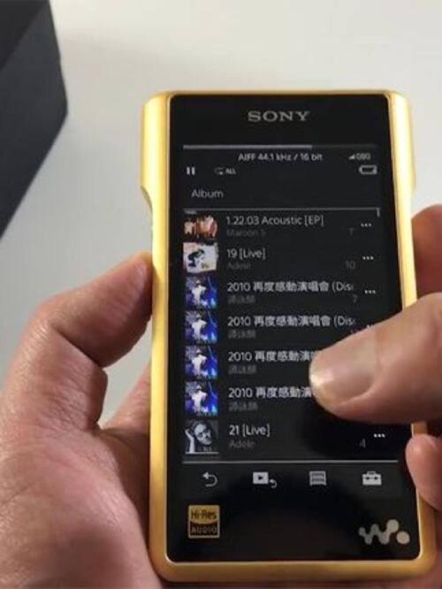索尼发布的这款音乐播放器,浑身散发着金钱的味道