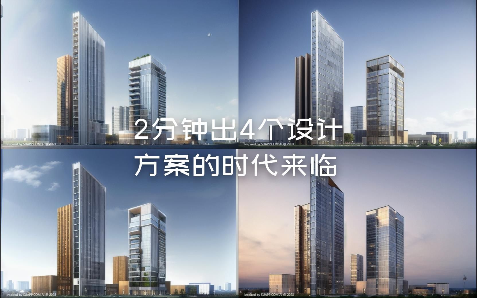 方案效果直出?一分钟看懂SUAPP灵感渲染