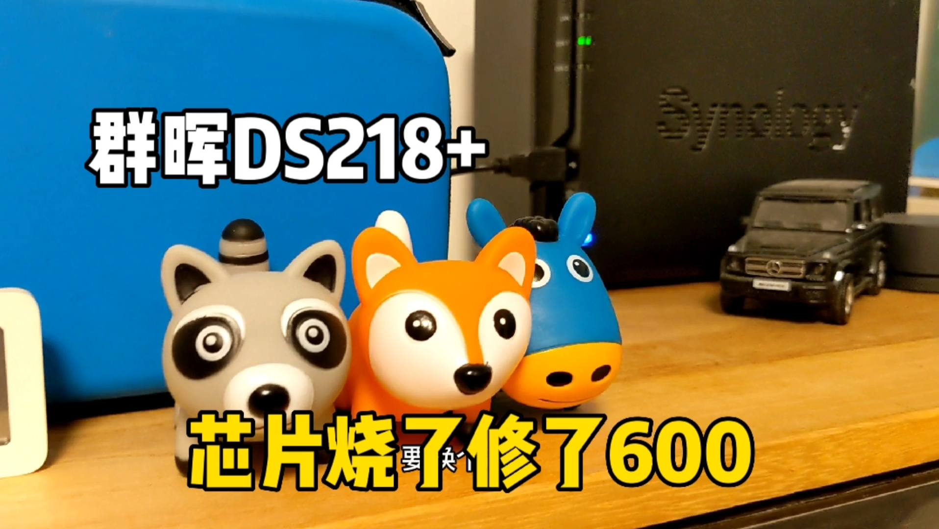 群晖DS218+烧芯片修了600块,值吗?