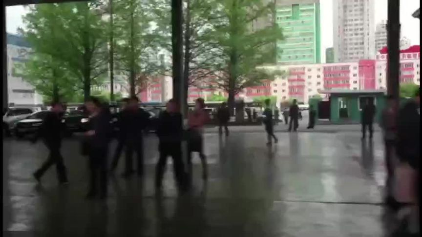 朝鲜平壤火车站——像极了上世纪八十年代的北京站