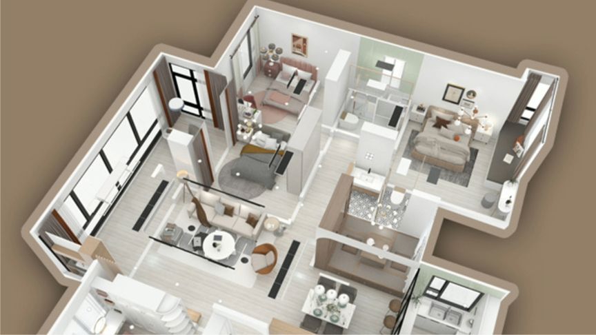 滨水景观设计探索 cad画图3d效果图制作 室内客厅家装修设计 景观