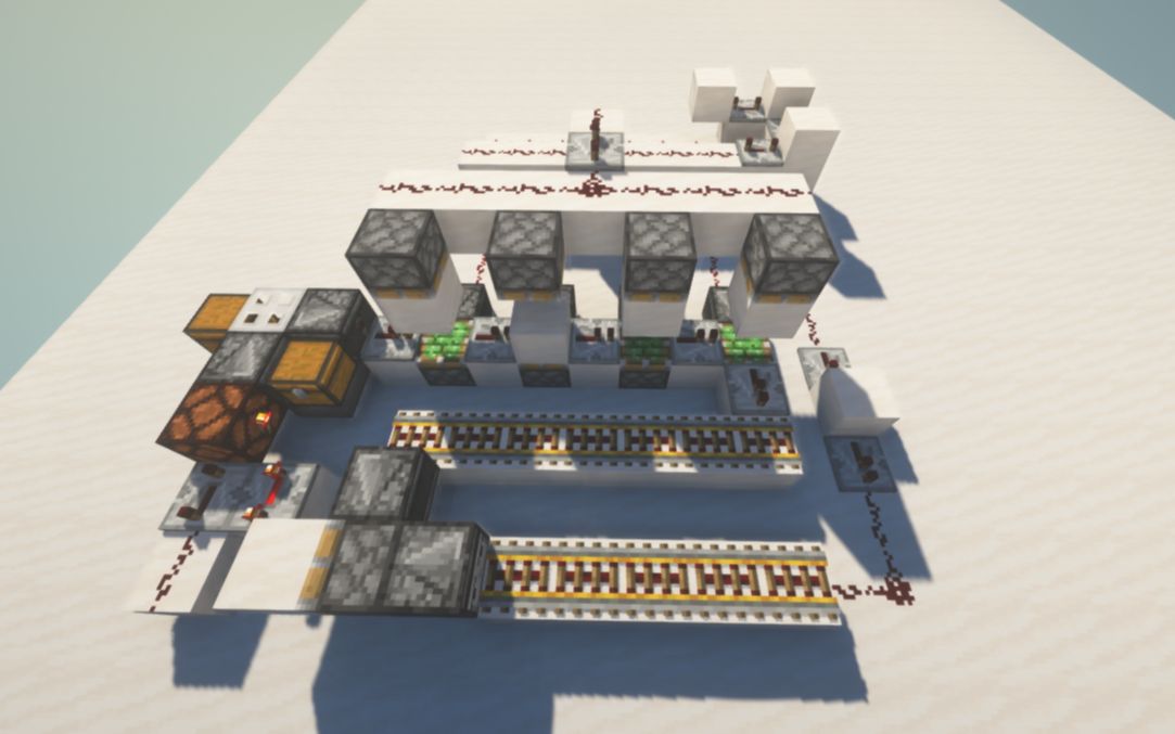 我的世界 二进制抽奖机 Minecraft 抽奖机 新思路