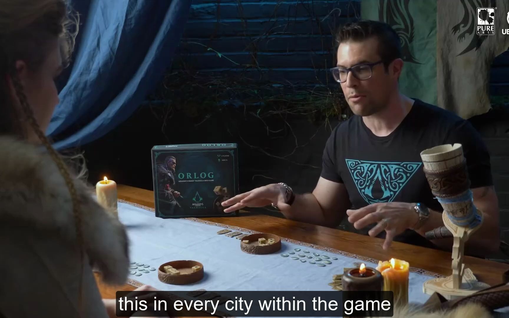 [转载] 刺客信条:英灵殿 Orlog Dice 桌游KS宣传视频