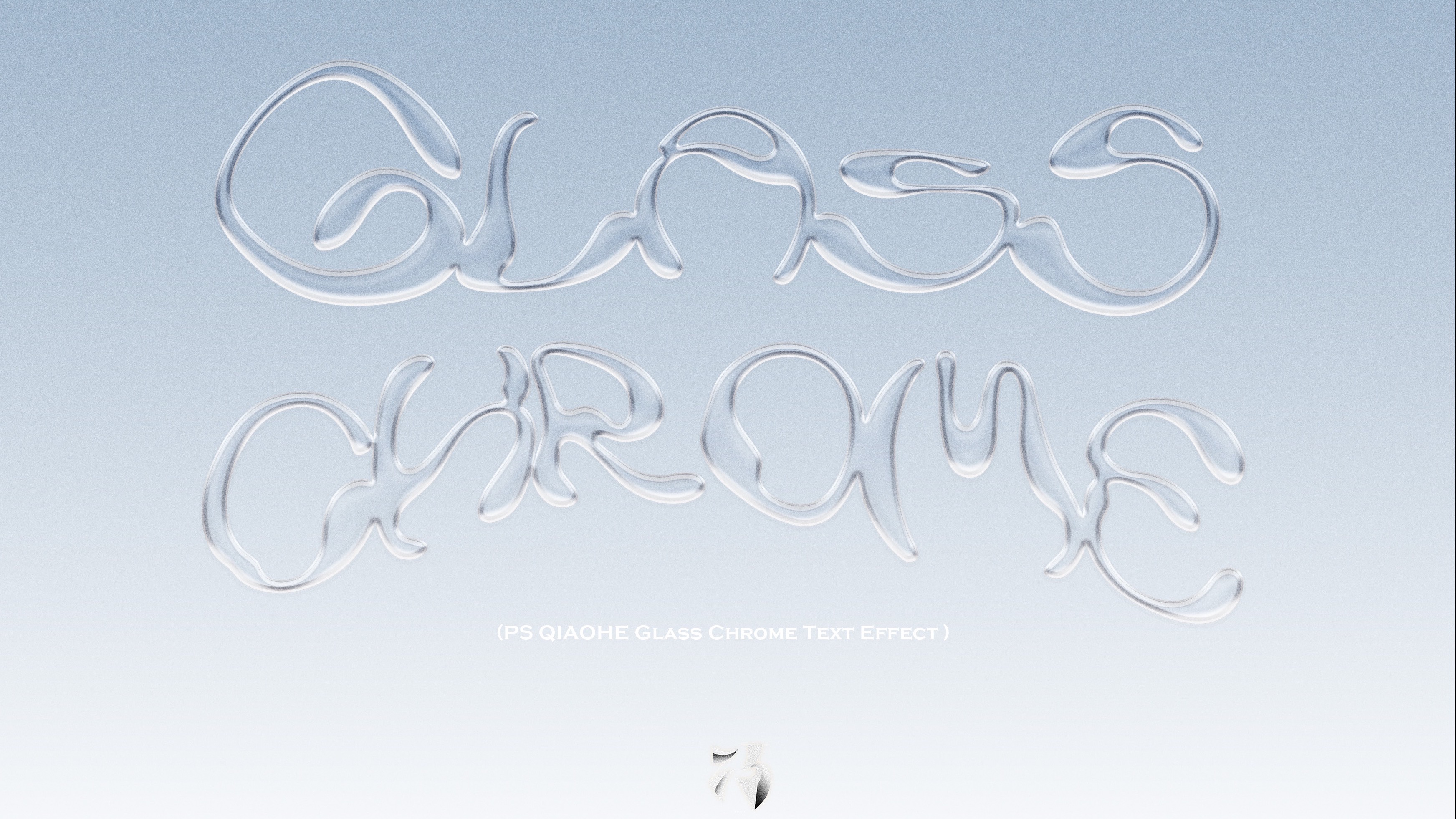 玻璃质感文字效果|PS详细步骤教学