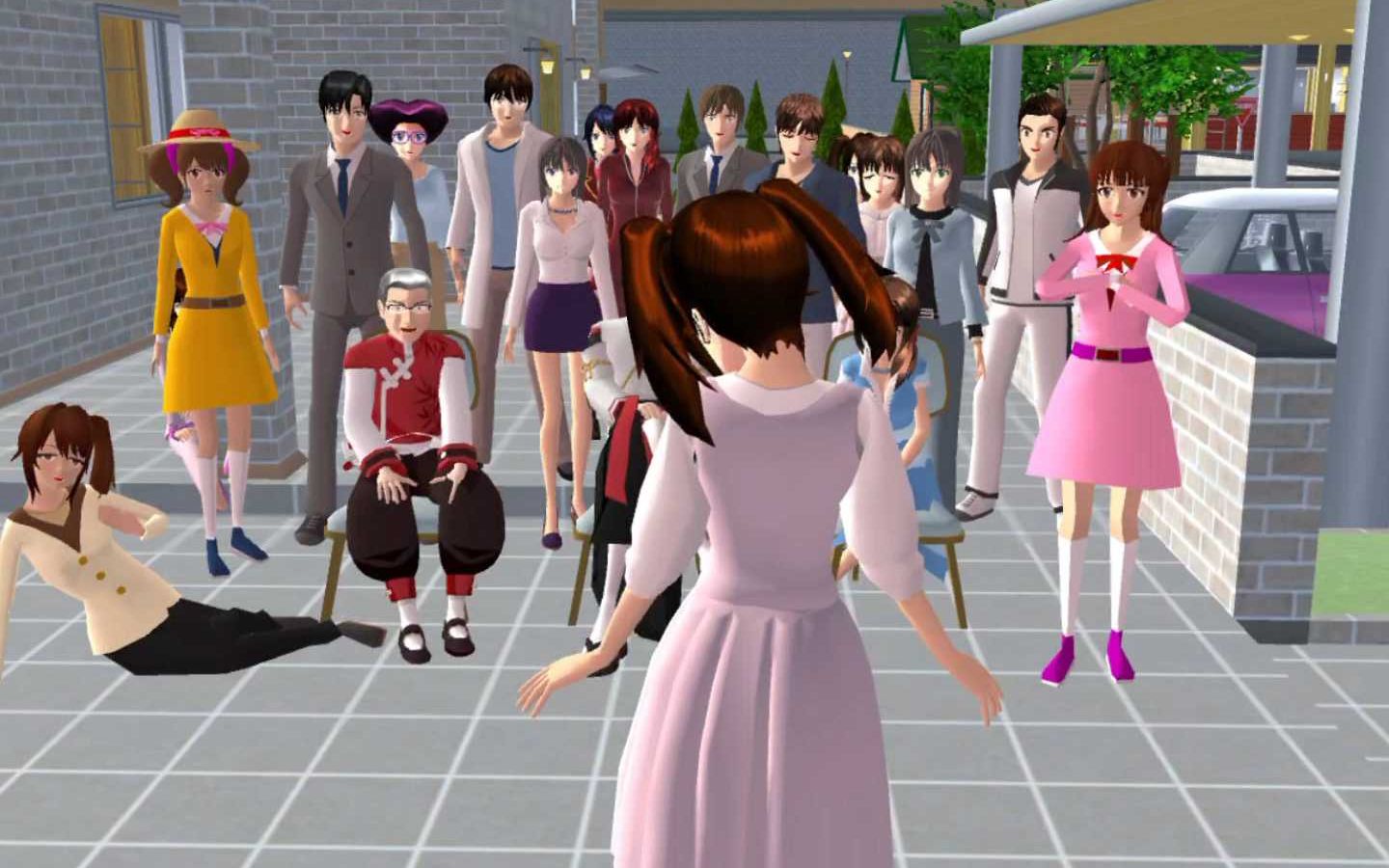 樱校星座卡点变装_樱花校园模拟器