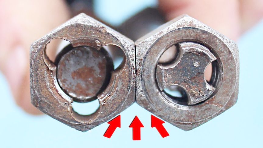 牛人教你一招,专门对付生锈的螺栓和螺母,真是太有效了
