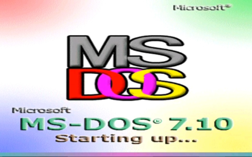 重返童年-MS DOS 7.18+Windows 3.1安装流程
