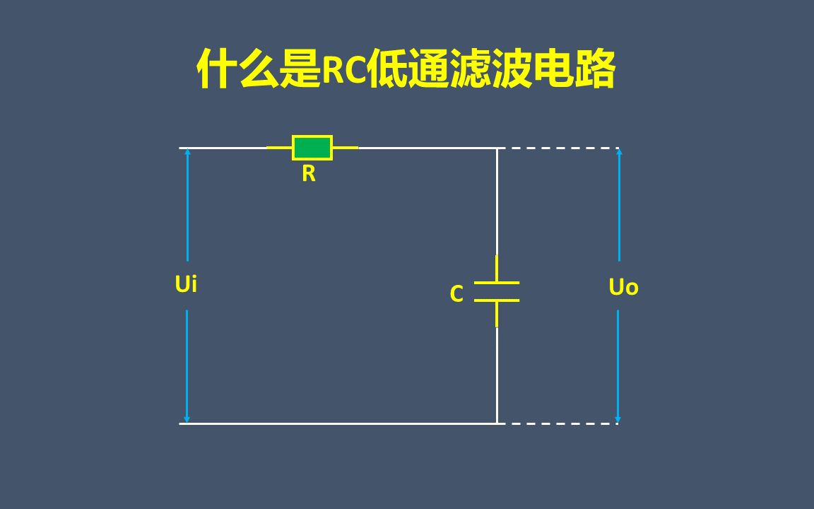 什么是RC低通滤波电路