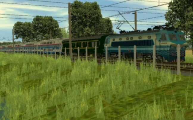 【实况模拟列车】云拍车-#1(60fps)