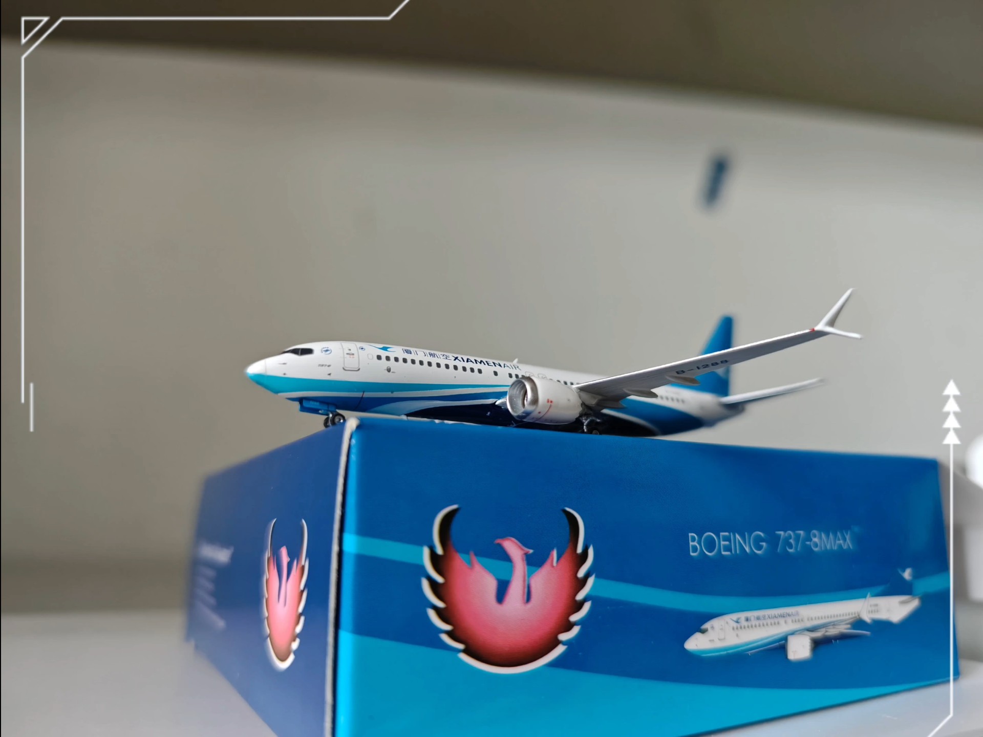 我曾经有过的纪念品飞机模型(47):67号纪念品——PH厦航B-1288