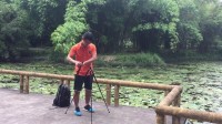 单反三脚架偏心管铝合金三角架旅行拍照支架
